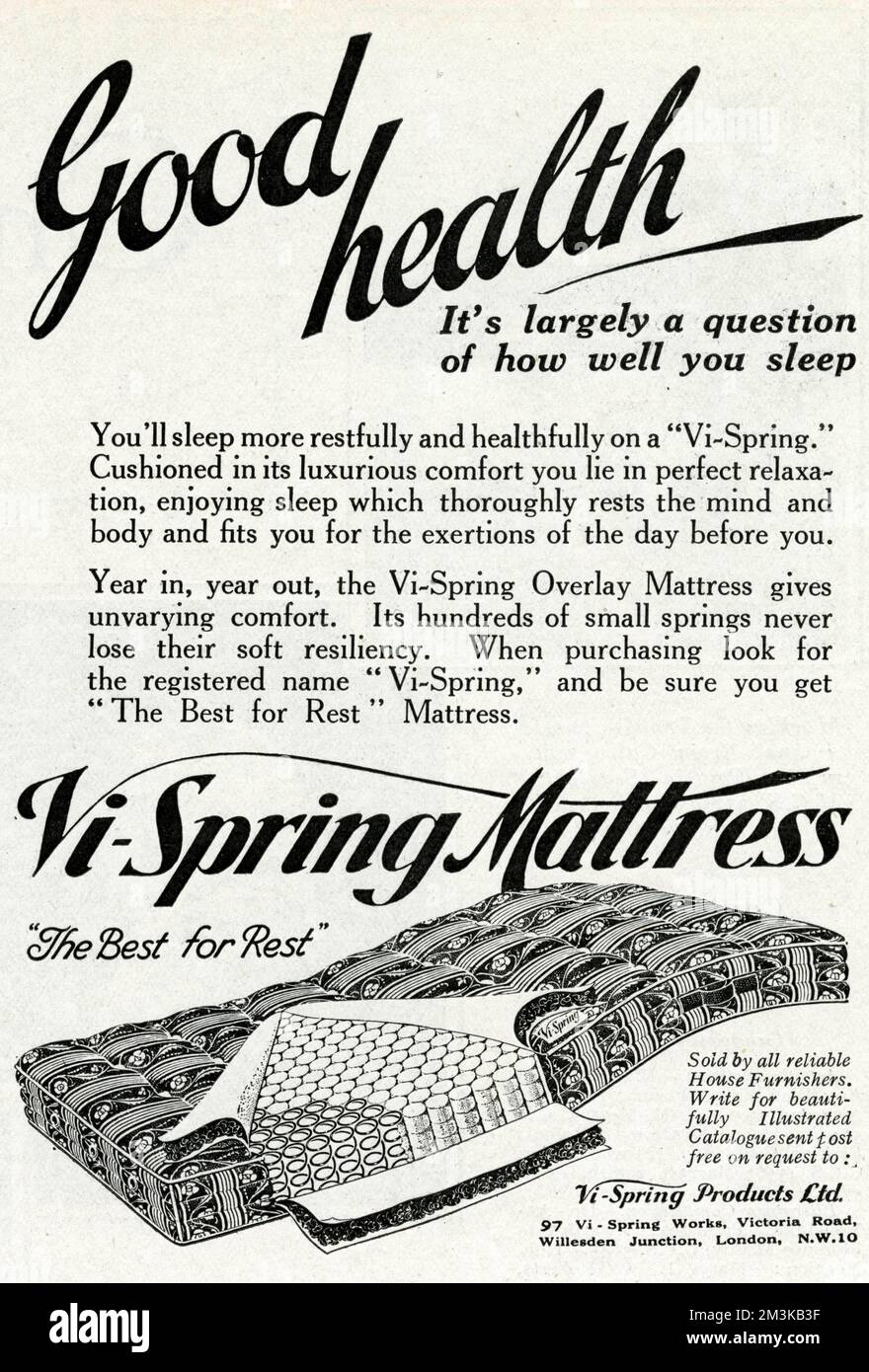 Mattress advertisement hi-res stock photography and images - Alamy