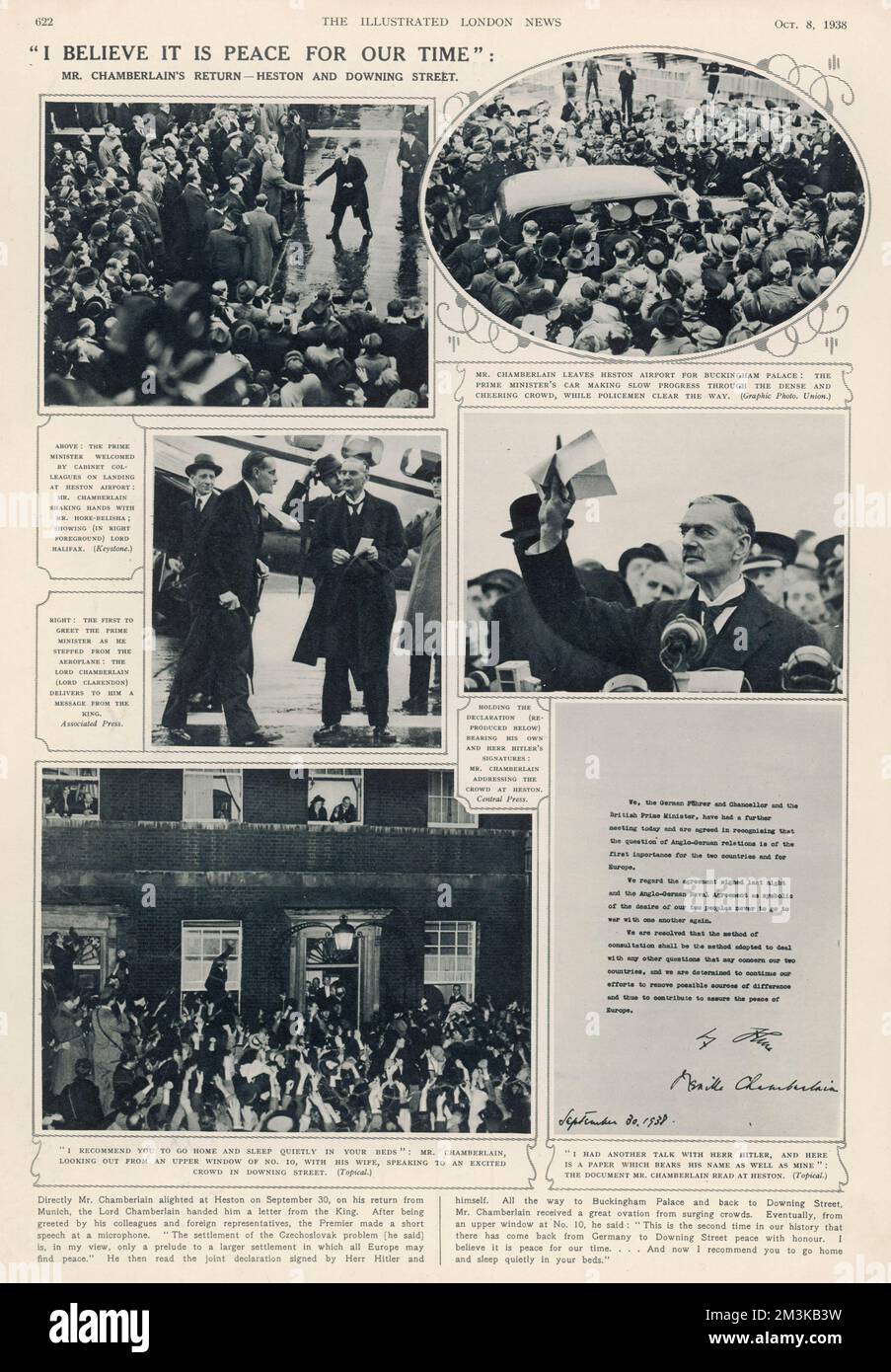 Munich agreement 1938 hi-res stock photography and images - Alamy