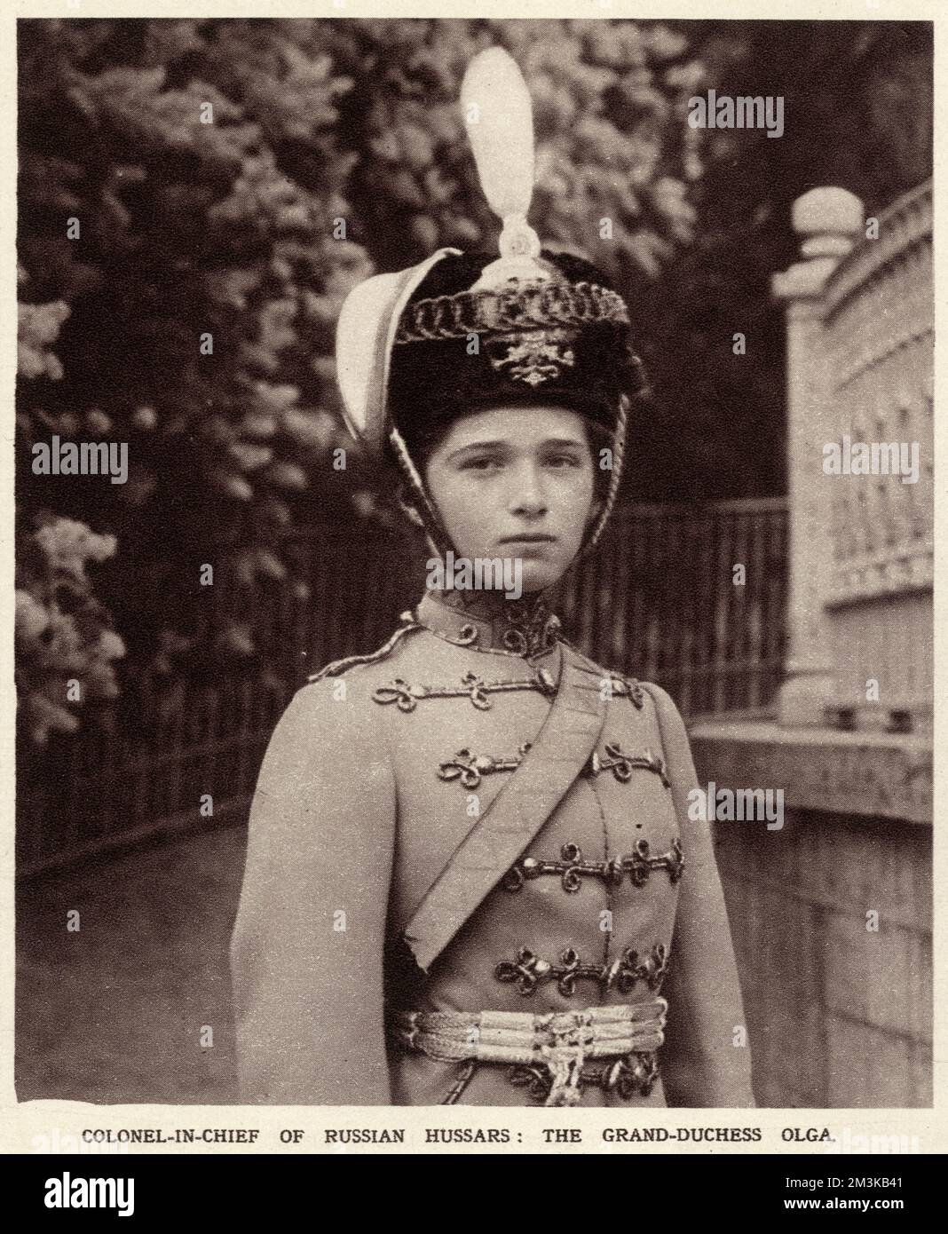 Grand Duchess Olga Nikolaevna of Russia Stock Photo - Alamy