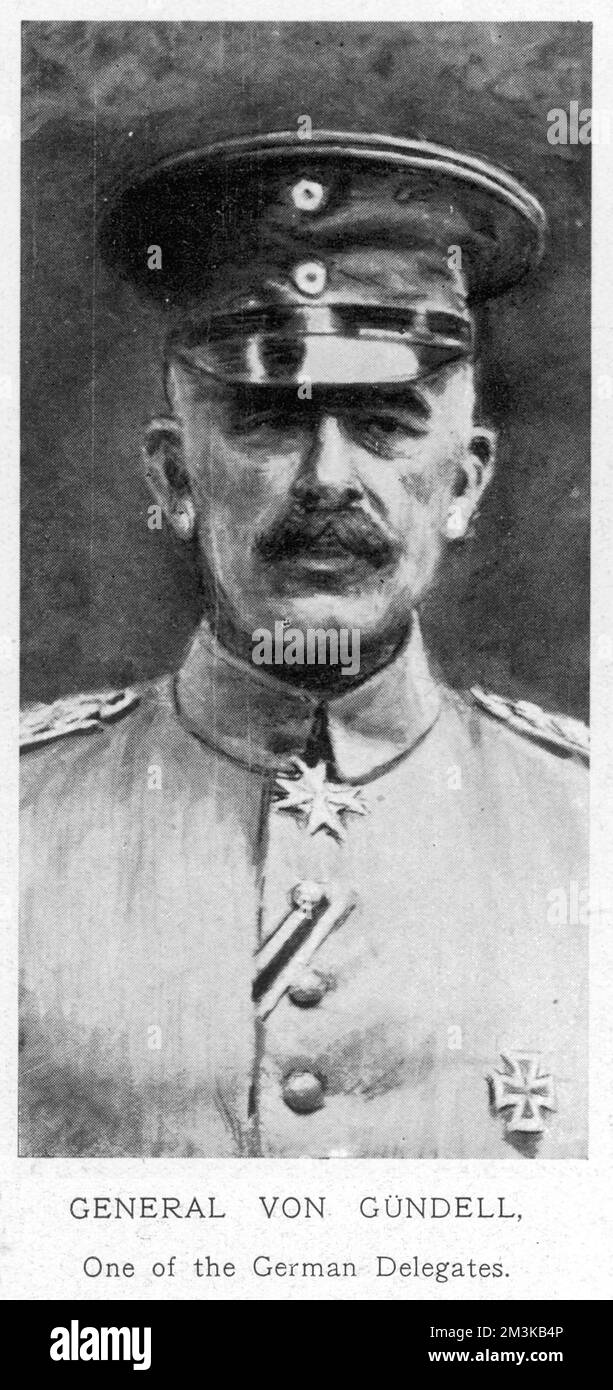 General von Gundell Stock Photo - Alamy