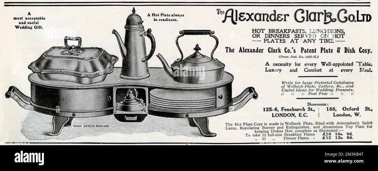 Food advertisement 1910s hi-res stock photography and images - Alamy