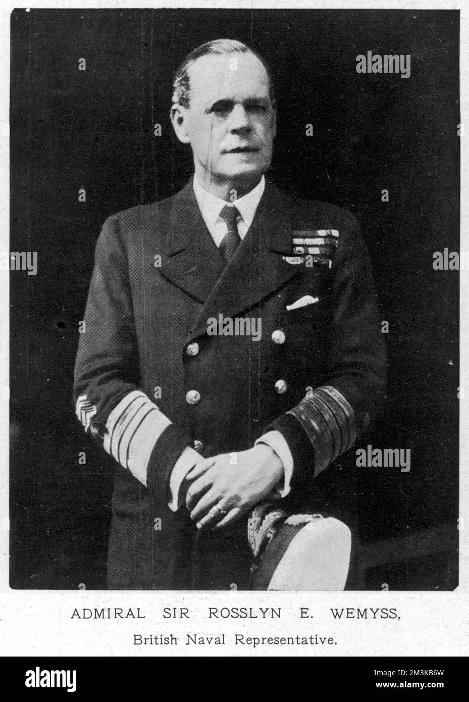Admiral Sir Rossyln E. Wemyss Stock Photo - Alamy