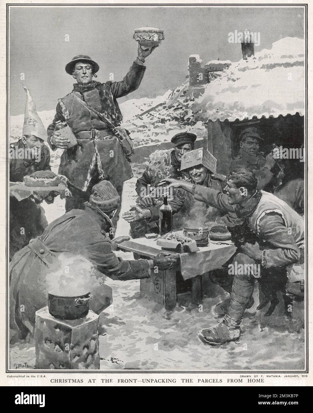 British soldiers wwi trench food hi-res stock photography and images ...
