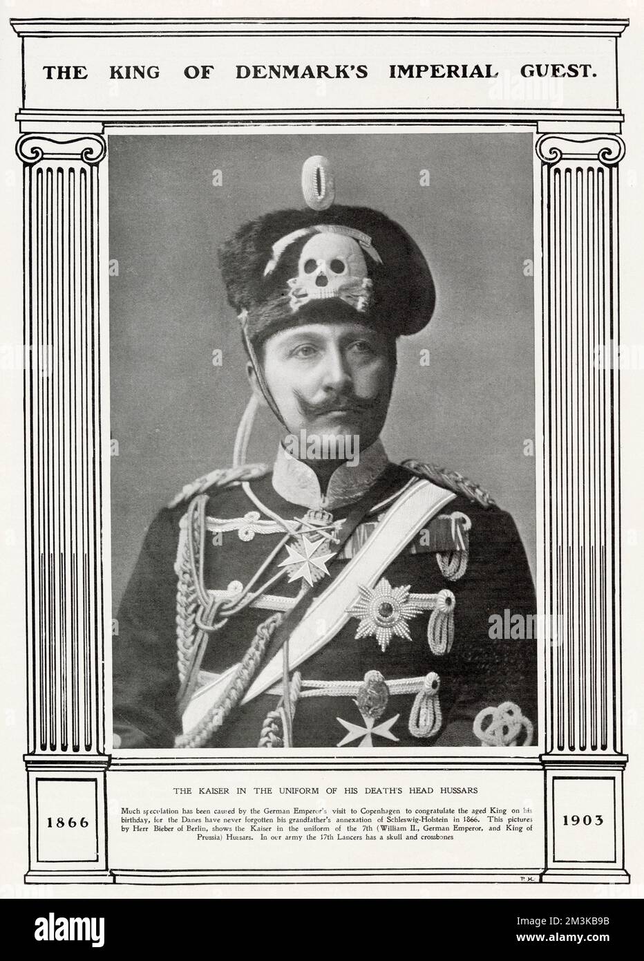 Kaiser wilhelm ii military uniform hi-res stock photography and images ...