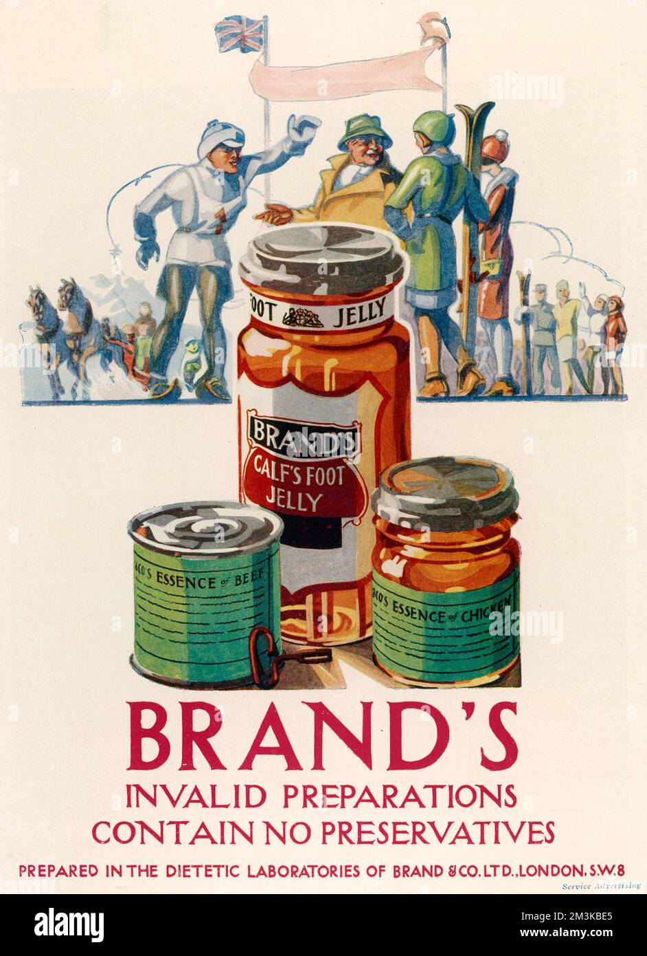 Calf's foot jelly hi-res stock photography and images - Alamy