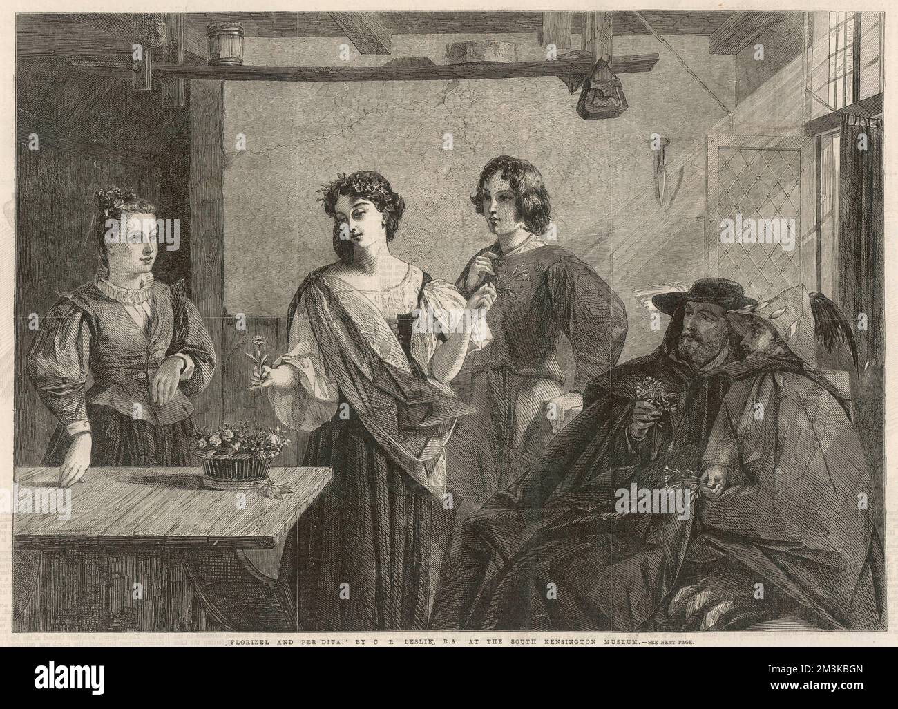 Florizel and Perdita in 'The Winter's Tale' Stock Photo - Alamy