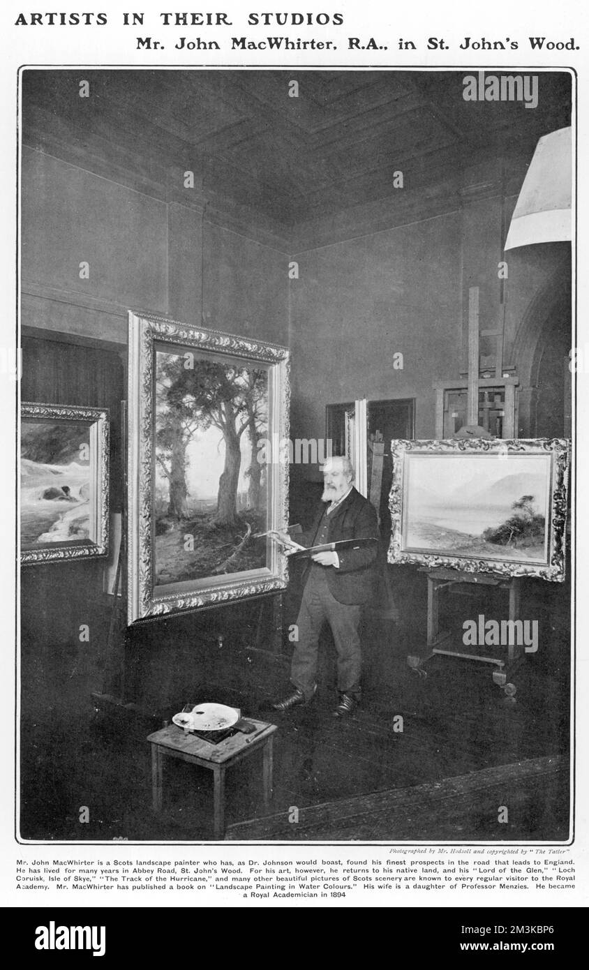 Historical scottish artist Black and White Stock Photos & Images - Alamy