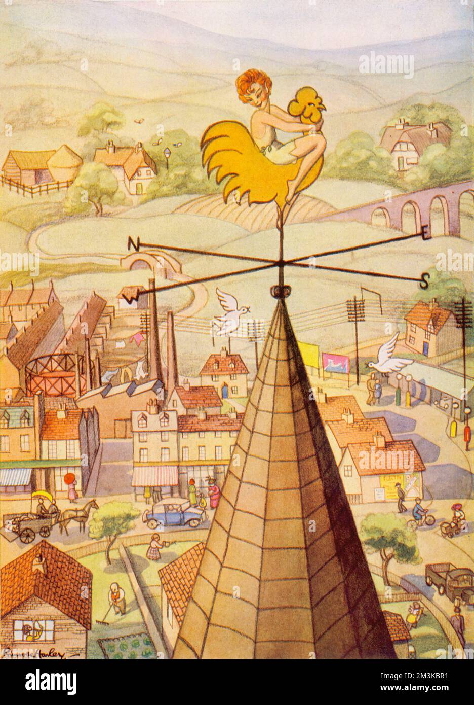 When Puck Laughs by Primrose Harley Stock Photo - Alamy