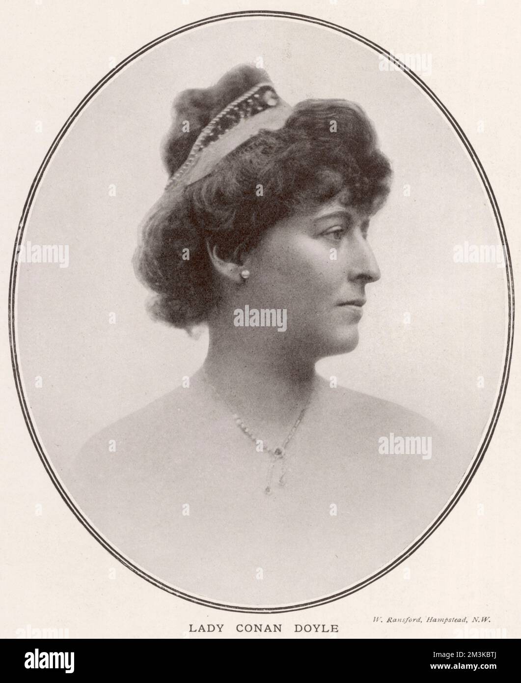 Lady Conan Doyle Stock Photo - Alamy