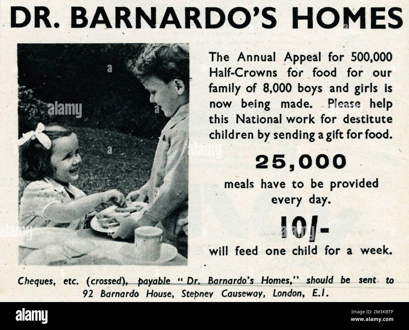 Dr barnardos homes hi-res stock photography and images - Alamy