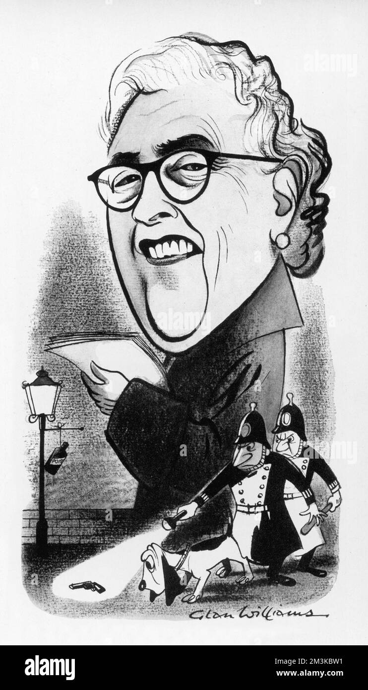 Portrait of agatha christie hi-res stock photography and images - Alamy