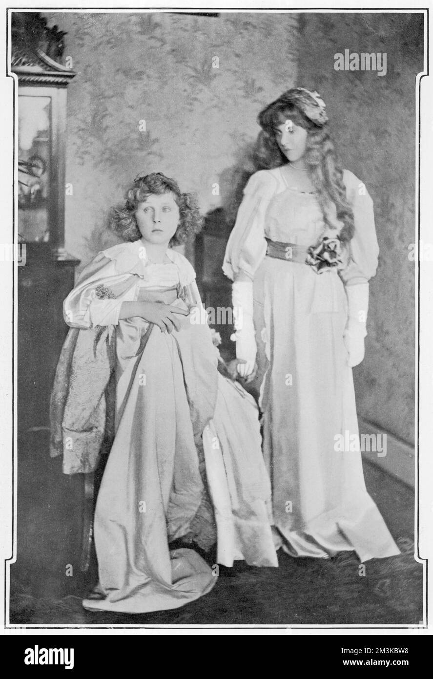 Photographic portrait of Lady Diana Manners (1890-1981), later Lady Diana Cooper and later Diana ...