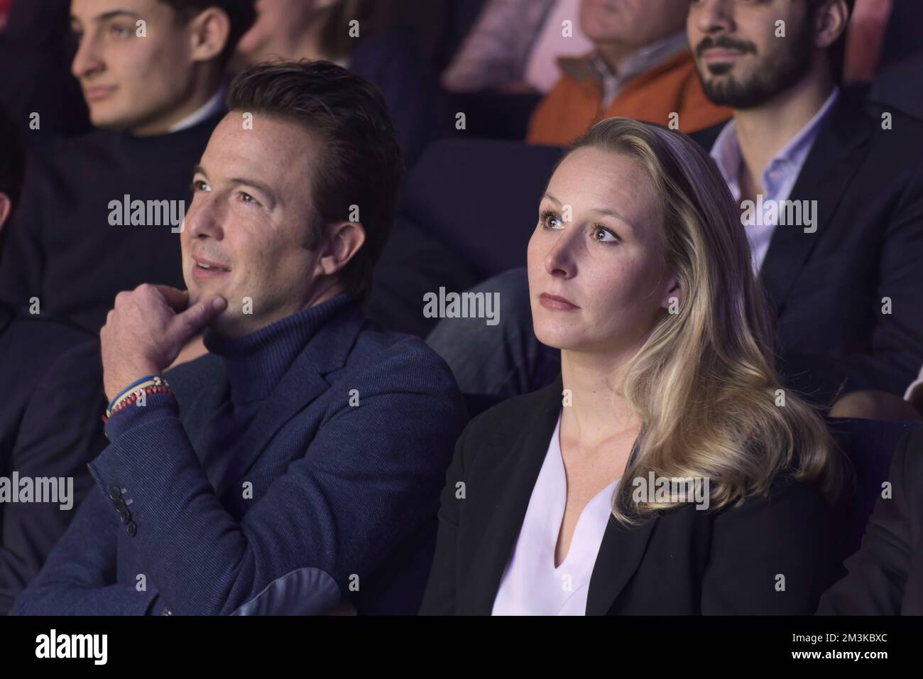 Paris, France.4th December, 2022. Marion Marechal present at the ...