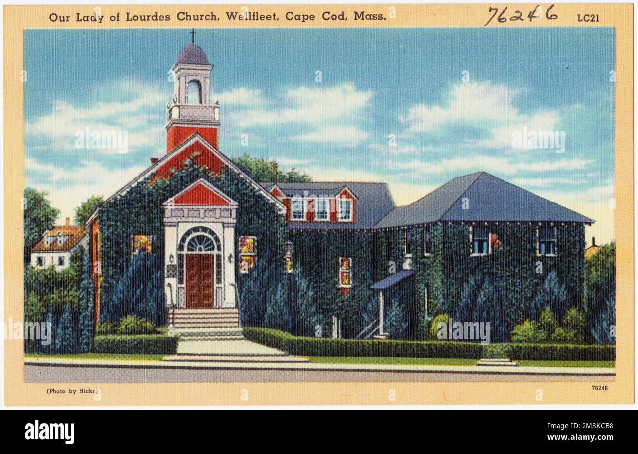Our Lady of Lourdes Church, Wellfleet, Cape Cod, Mass. , Churches ...