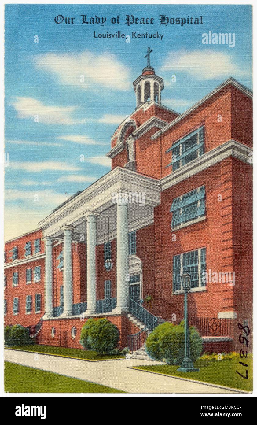 Our Lady of Peace Hospital, Louisville, Kentucky , Hospitals, Tichnor ...