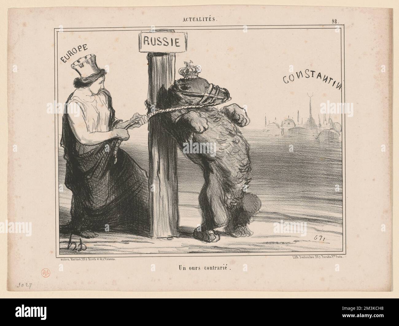 Un ours contrarié , Emperors, Nicholas I, Emperor of Russia, 1796-1855 ...