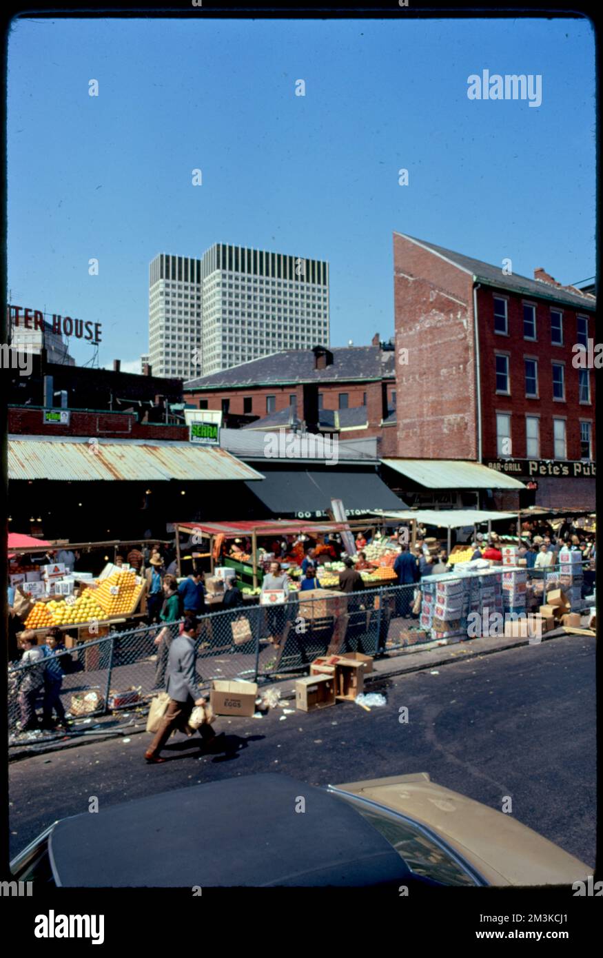 Outdoor food market at Haymarket Square , Markets, Street vendors ...