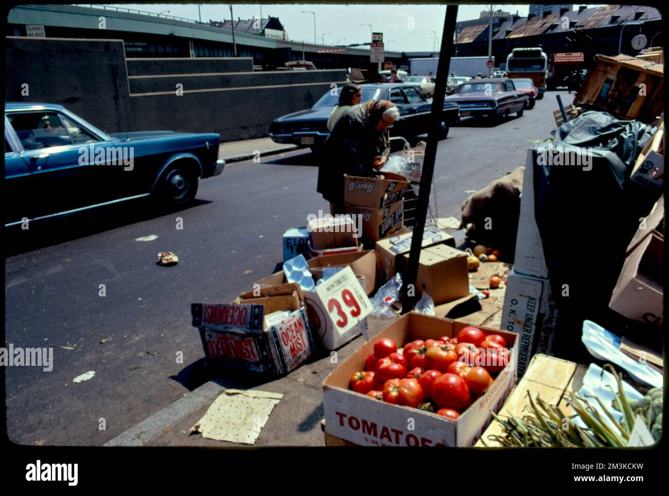 Outdoor Market at Haymarket Square , Markets, Street vendors, Produce ...
