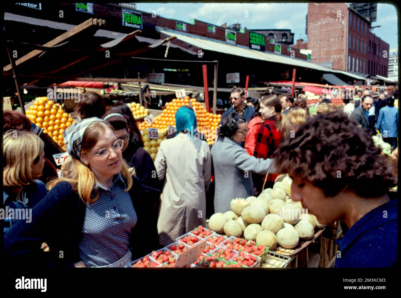 Outdoor Market at Haymarket Square , Markets, Street vendors, Produce ...