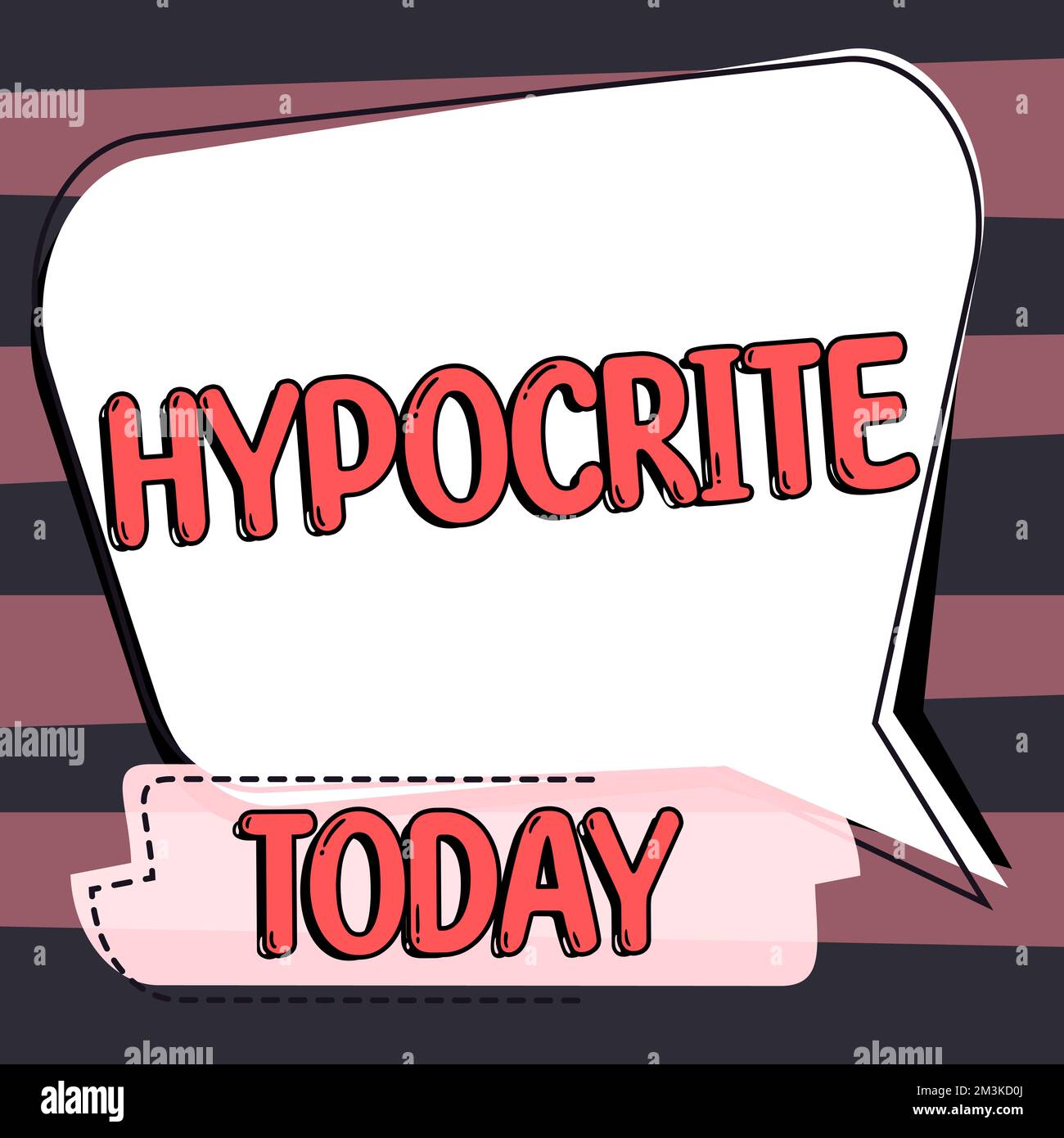 Text sign showing Hypocrite. Business showcase Medical condition in ...