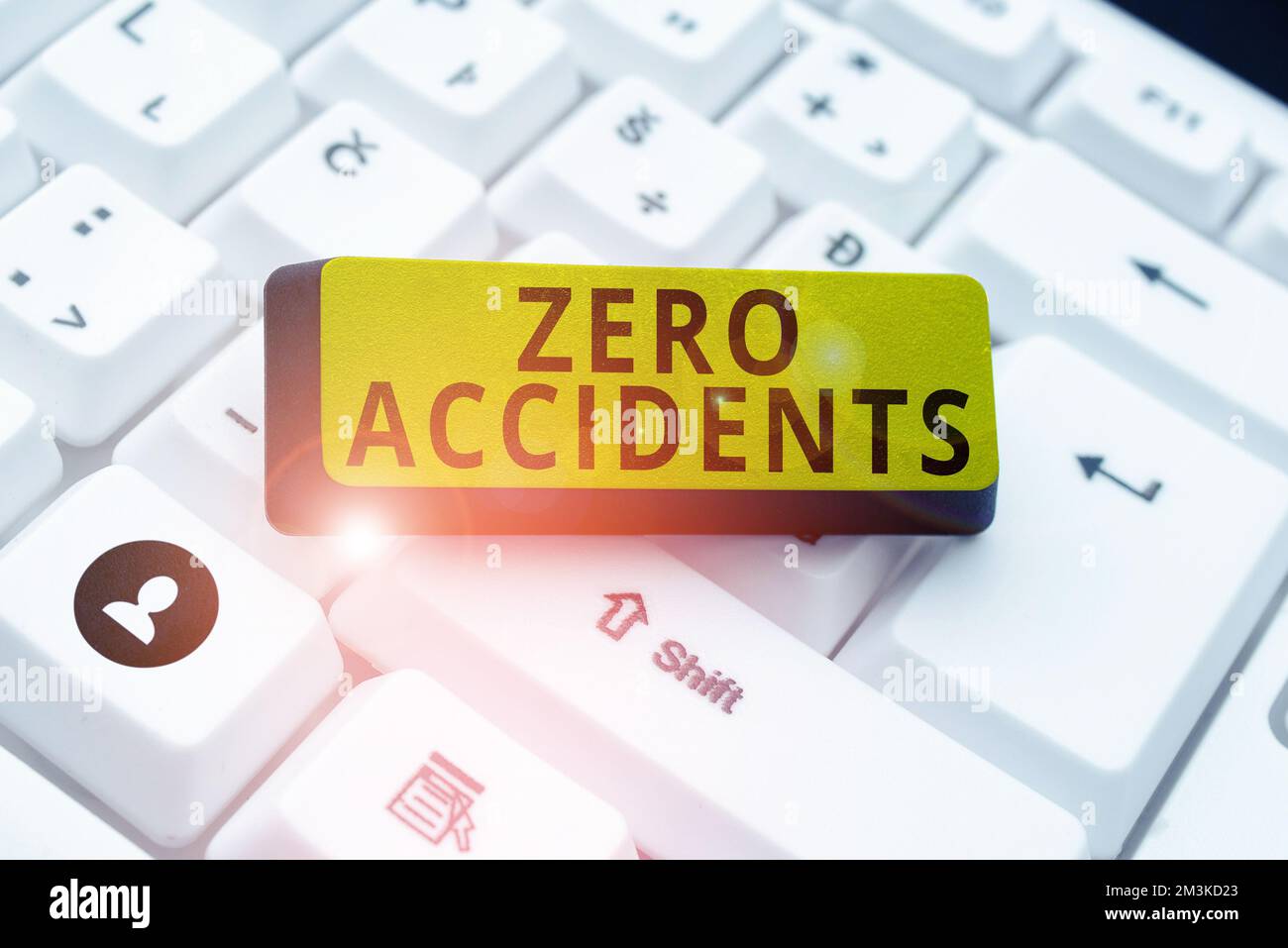 Writing displaying text Zero Accidents. Conceptual photo important ...