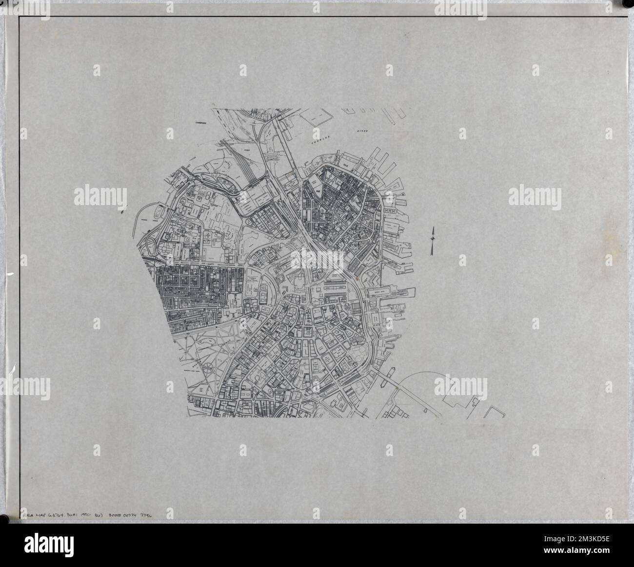 Outline map of Boston , City planning, Massachusetts, Boston, Maps ...