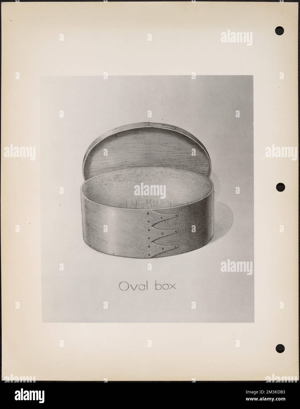 Oval box , Boxes, Shaker boxes. The Massachusetts WPA Federal Art ...