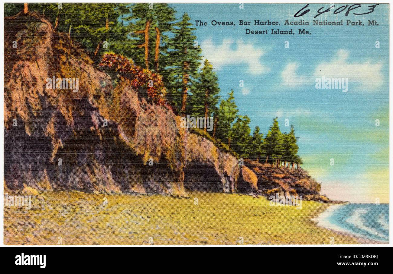 The Ovens, Bar Harbor, Acadia National Park, Mt. Desert Island, Me ...