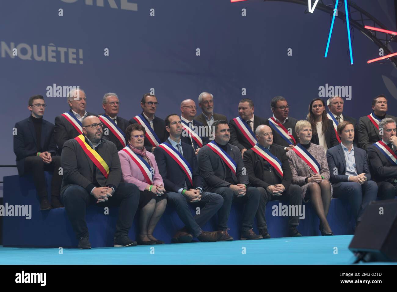 Paris, France.4th December, 2022. Eric Zemmour speaks at the ...