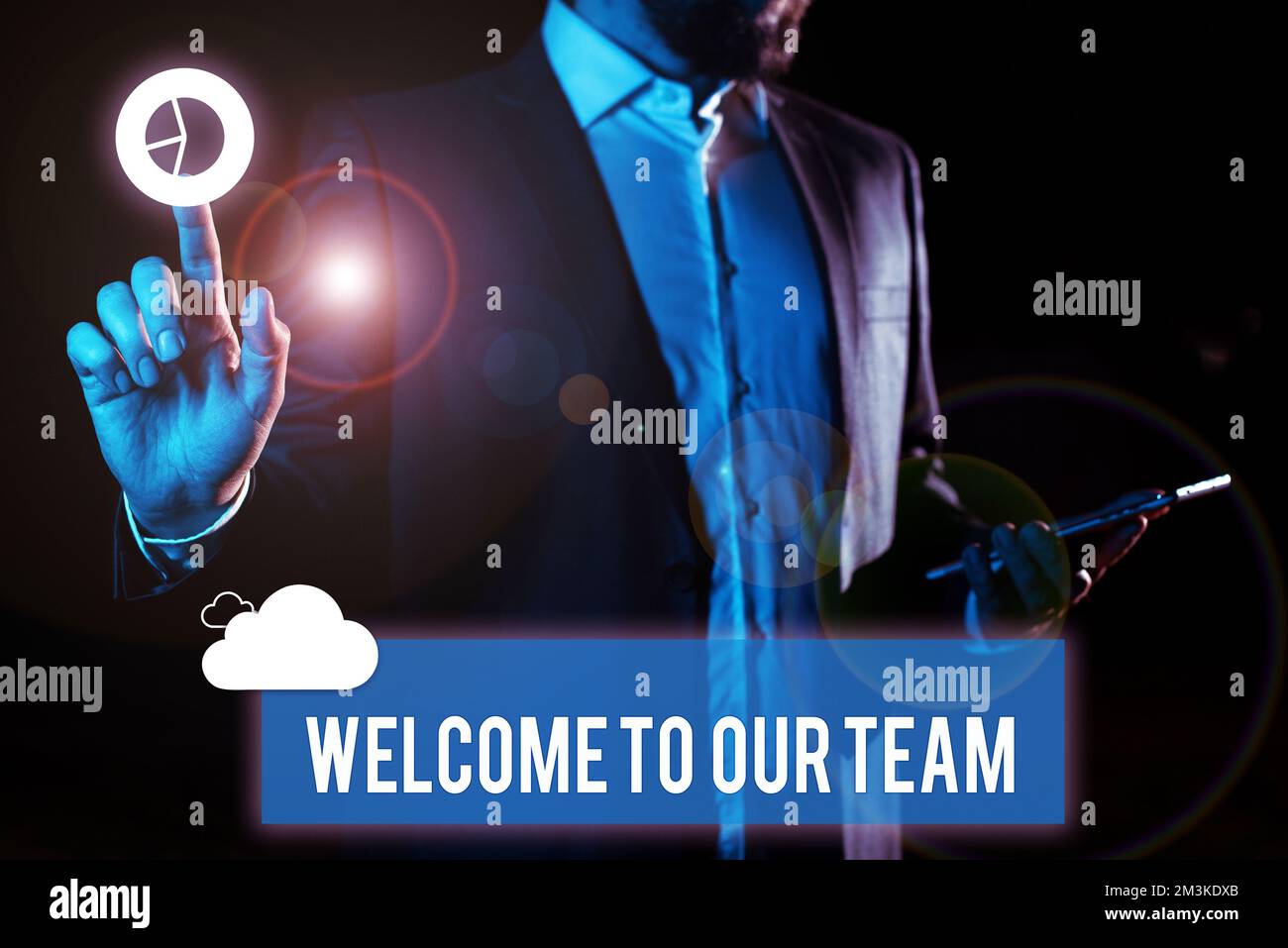 Writing displaying text Welcome To Our Team, Internet Concept ...