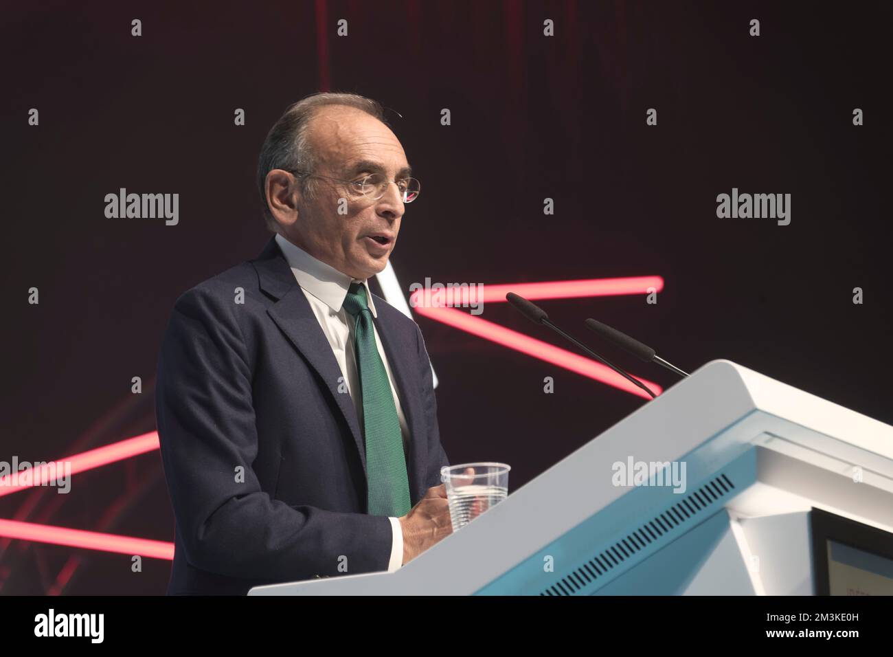 Paris, France.4th December, 2022. Eric Zemmour speaks at the ...