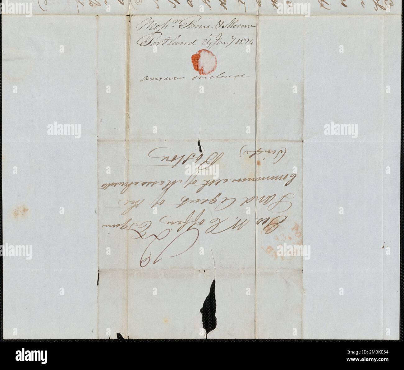 Paine & Meserve to George Coffin, 24 January 1834 , Public land sales ...