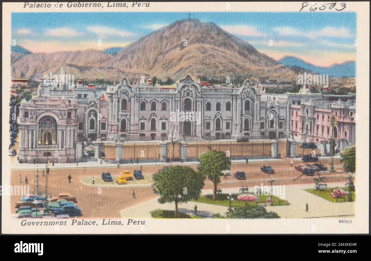Palacio de Gobierno, Lima, Peru - Government Palace, Lima, Peru ...