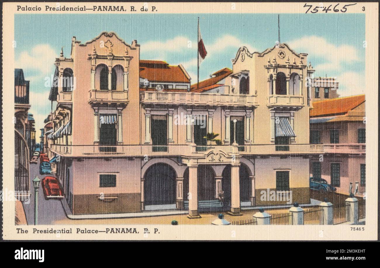 Palacio Presidencial - Panama, R. de P. - The Presidential Palace ...