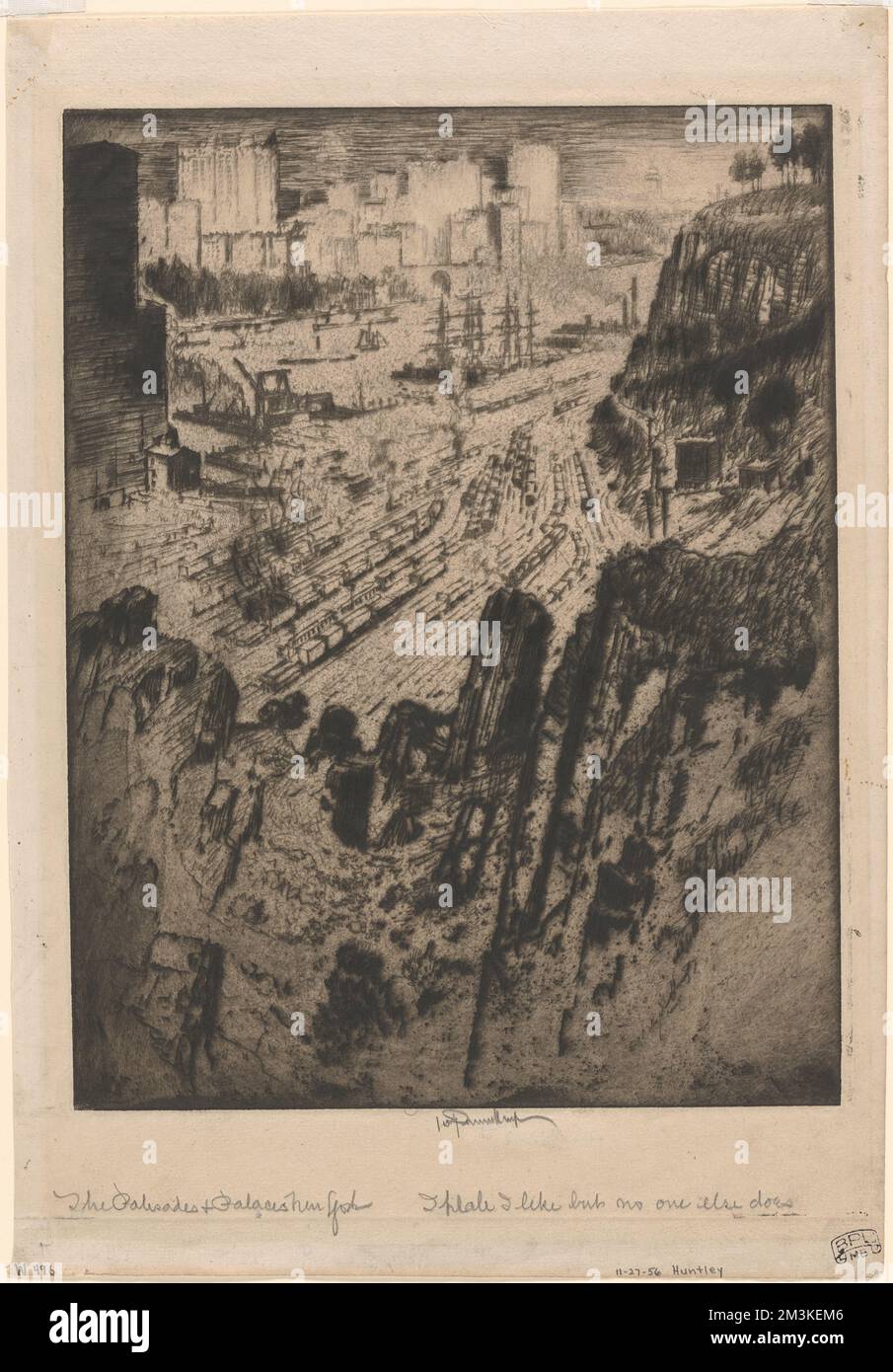 Palisades and palaces , Cities & towns, Rivers, Ships, Cliffs, Railroad ...