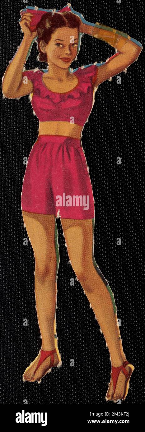 Pam paper doll , Shoes, Bloomers. Phyllis Tyler Paper Doll Collection ...