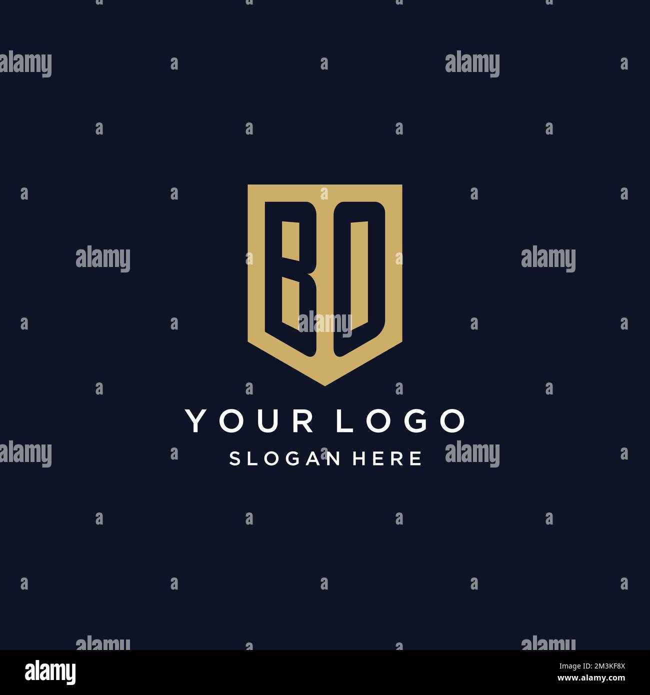 Bo logo vector vectors hi-res stock photography and images - Alamy