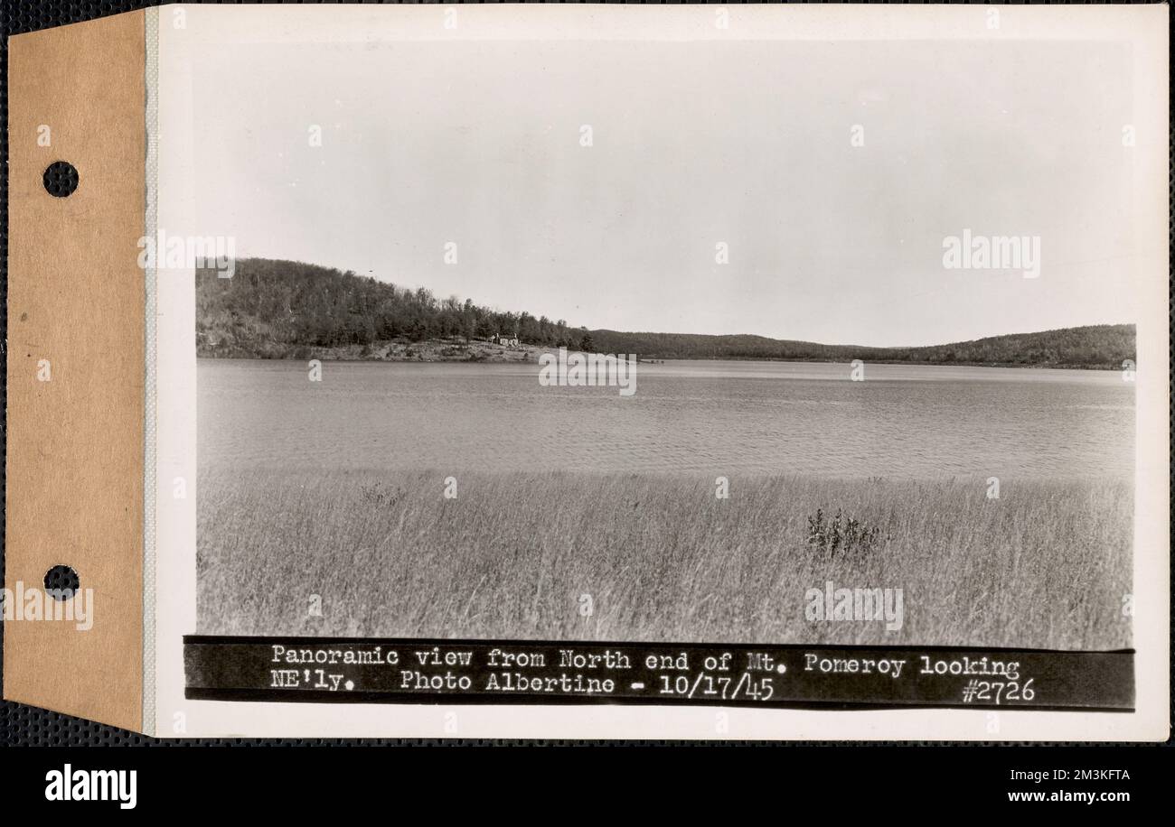 Panoramic view from north end of Mount Pomeroy, looking northeasterly ...