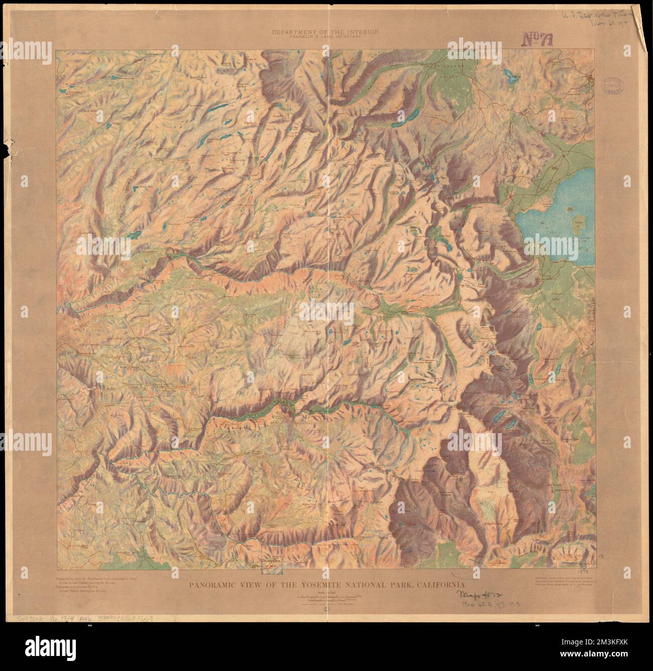 Panoramic view of the Yosemite National Park, California , Yosemite ...