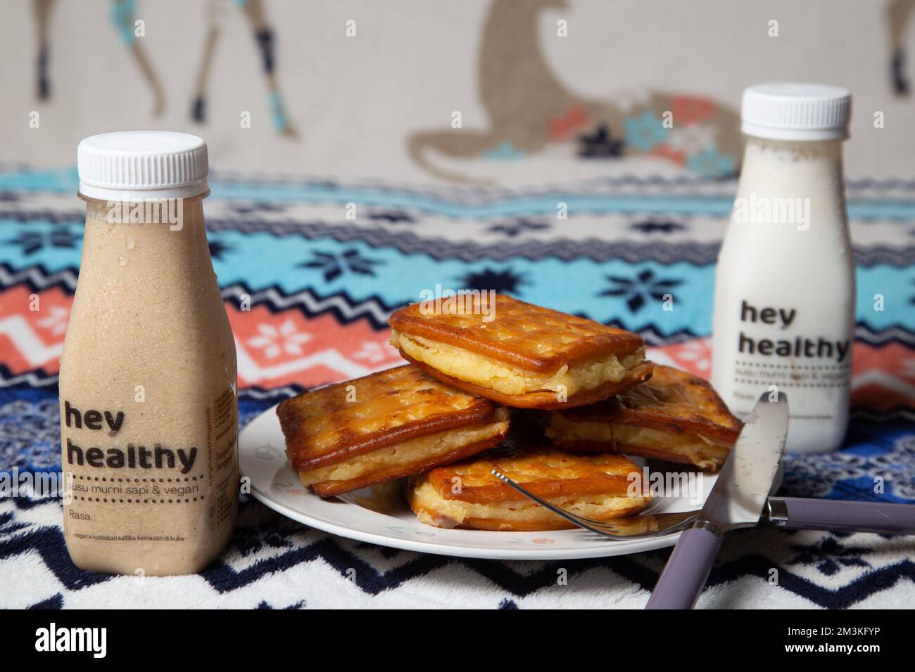 Gabin Cake Filled with Tape, a typical food from Samarinda City ...