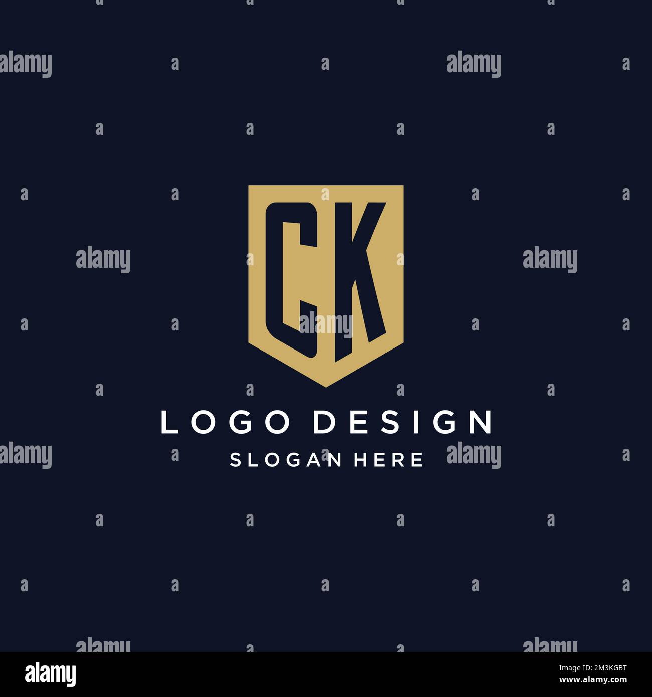 CK monogram initials logo design with shield icon template Stock Vector Image & Art - Alamy