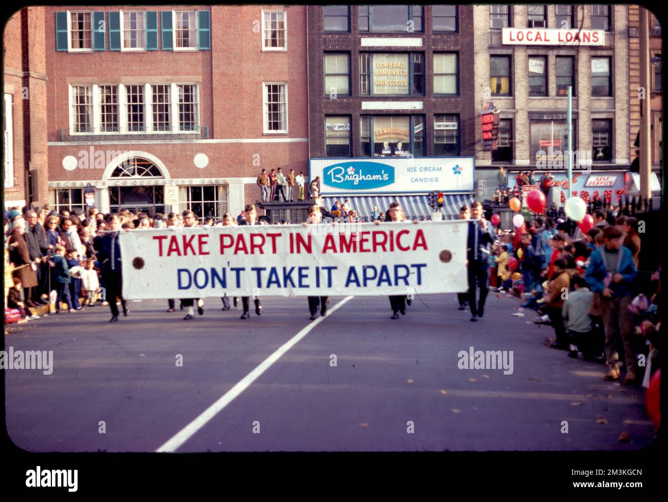 Parade, Park Street, Boston , Parades & processions, Banners. Edmund L ...