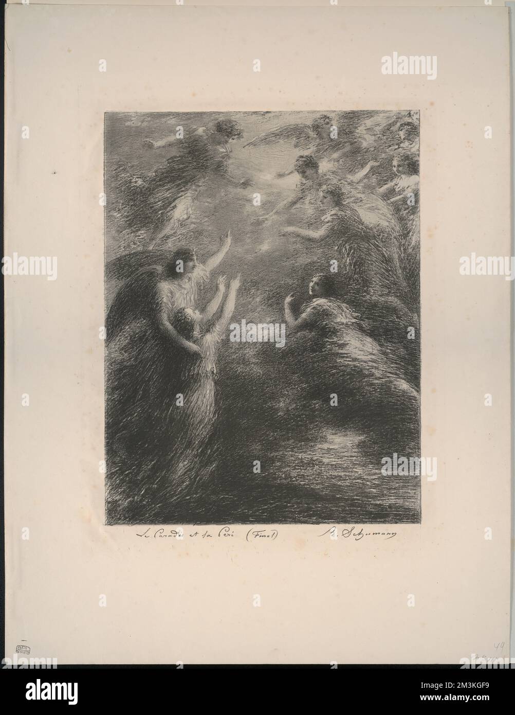 Le Paradis et la Péri. Finale , Fictitious characters, Angels ...