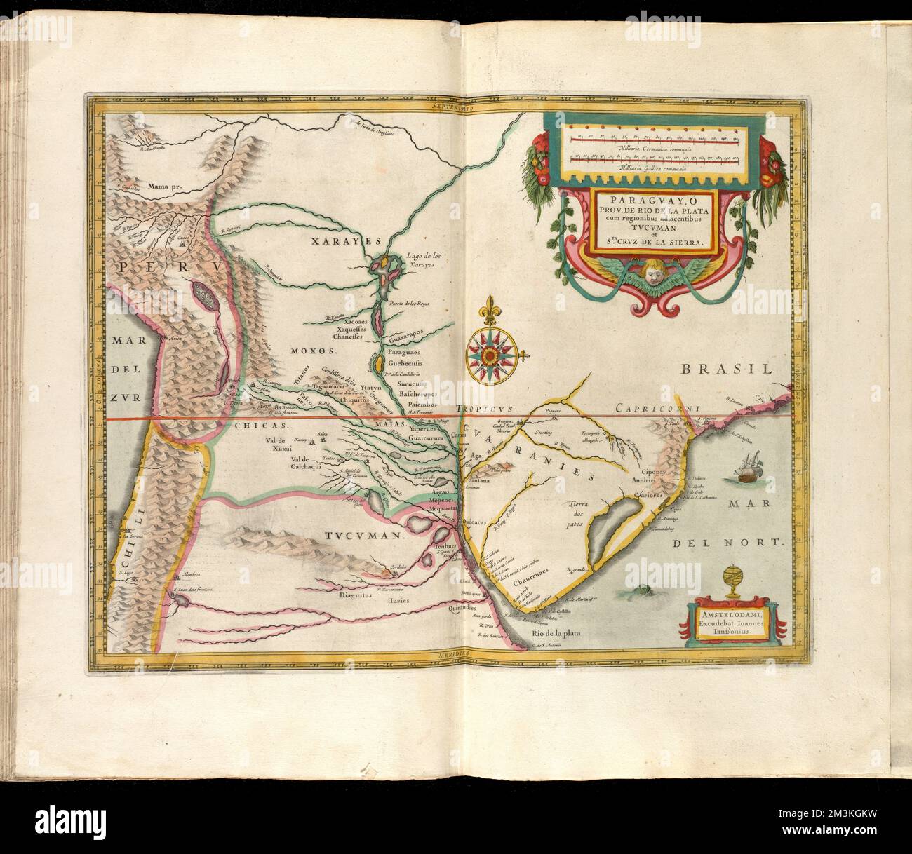 Paraguay, ó prov. de Rio de la Plata cum regionibus adiacentibus ...