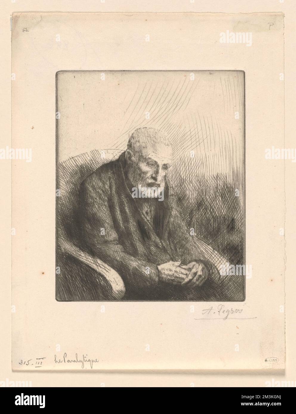 La paralytique , Older people, People with disabilities, Alphonse ...