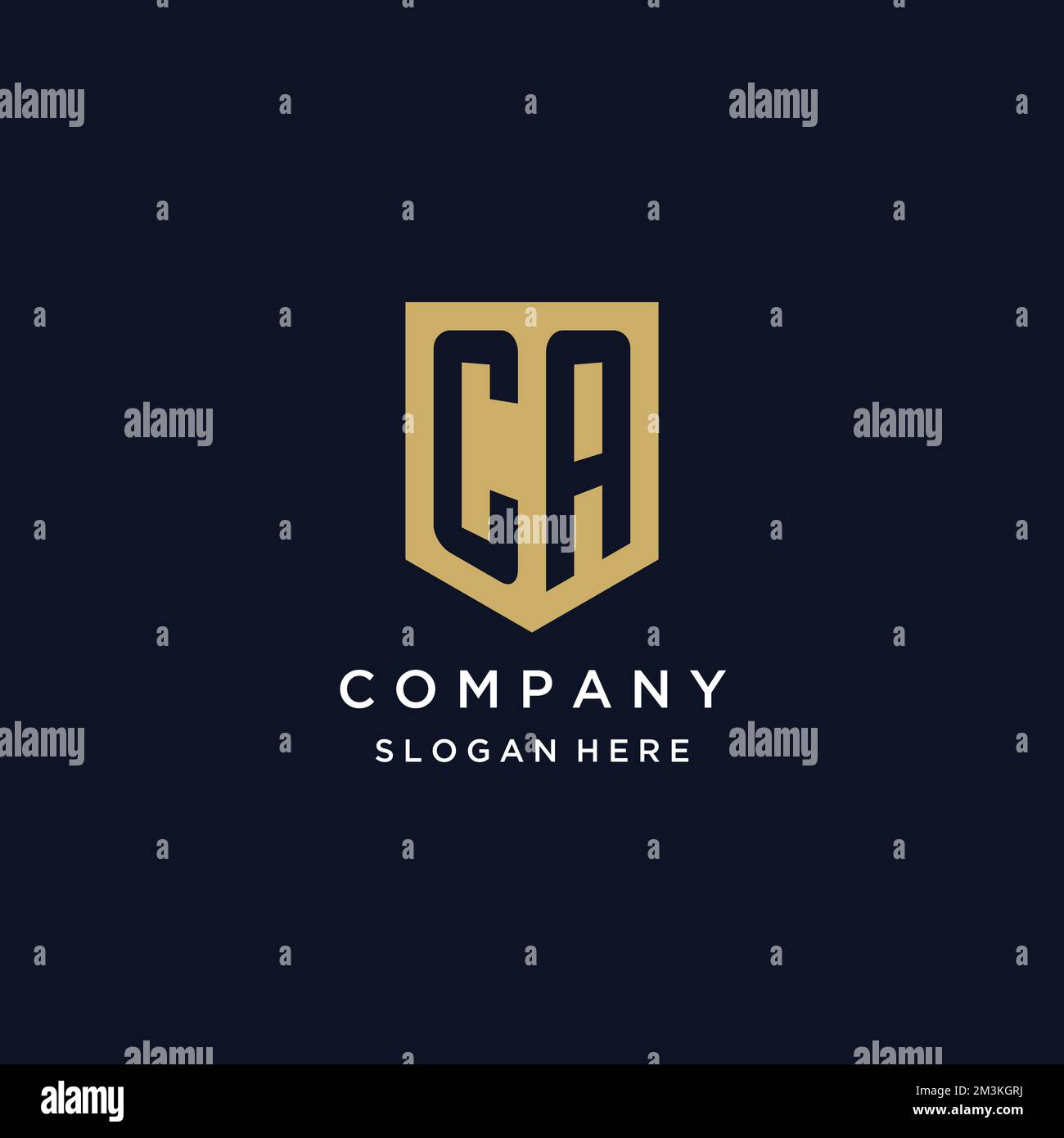 Ca shield design hi-res stock photography and images - Alamy