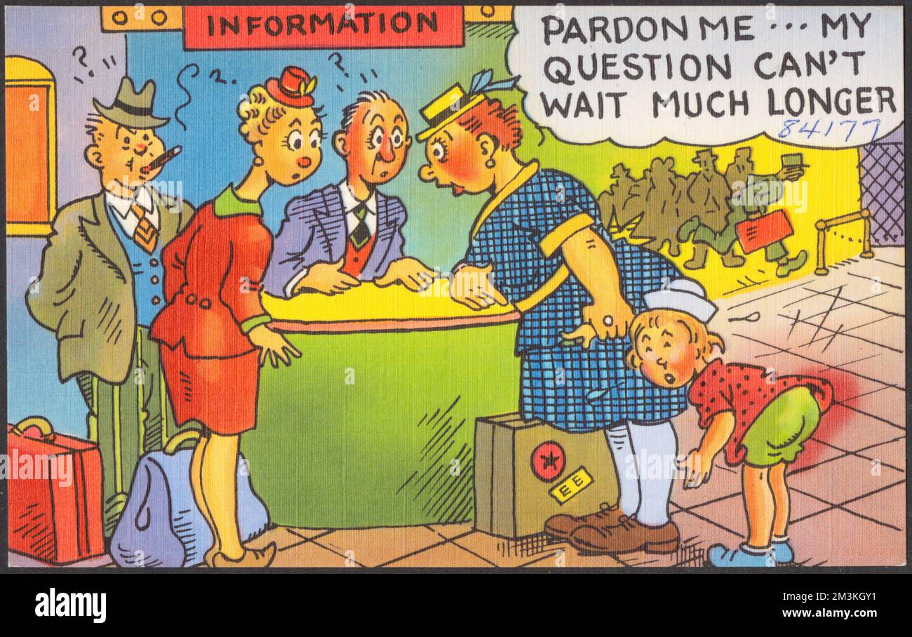 Pardon me... my question can't wait much longer , Children, Tichnor ...