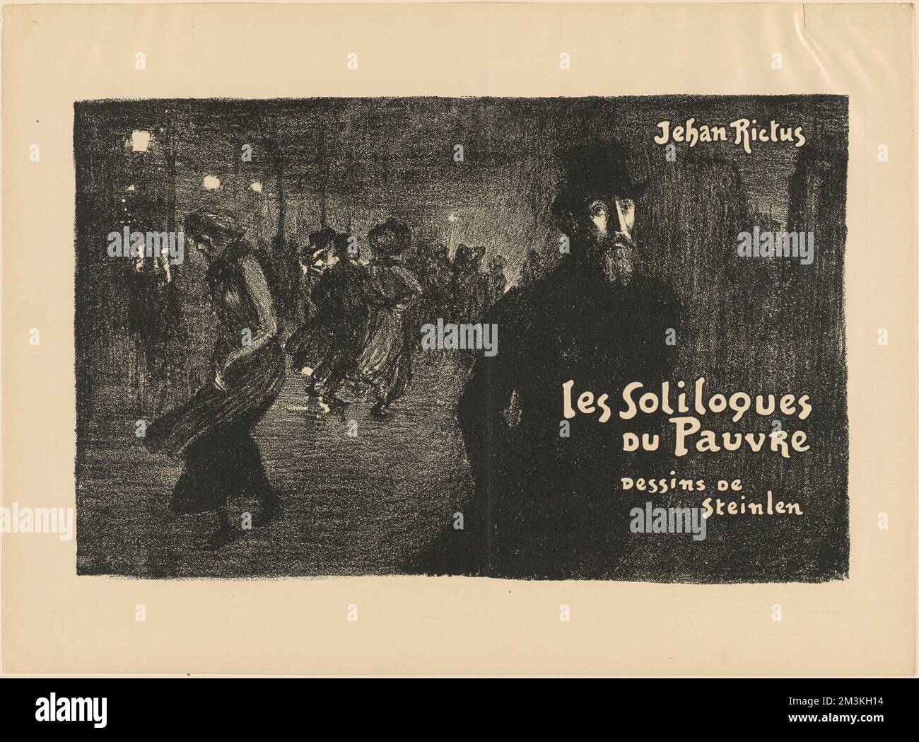 Paris la nuit , City & town life, Night. Théophile Alexandre Steinlen ...