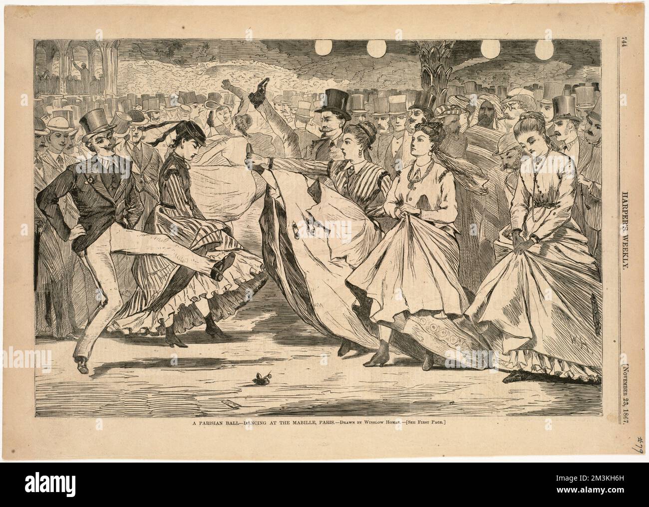 A parisian ball dancing at the mabille hi-res stock photography and ...