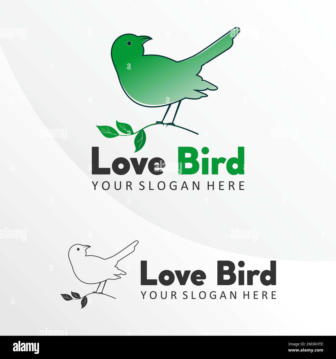 Simple and unique bird in line art image graphic icon logo design abstract concept vector stock ...